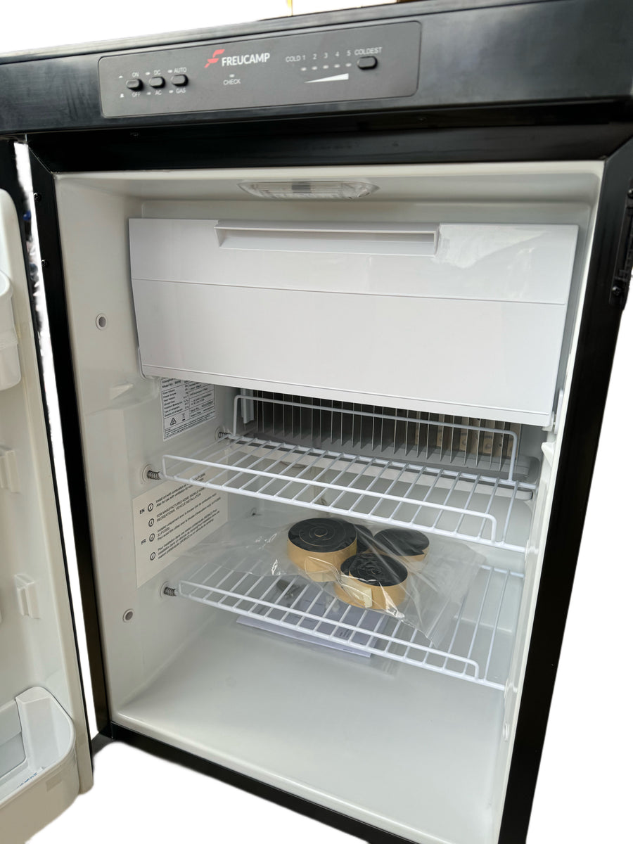Freucamp RAE90L 3-Way Fridge & Freezer - 88 Litre